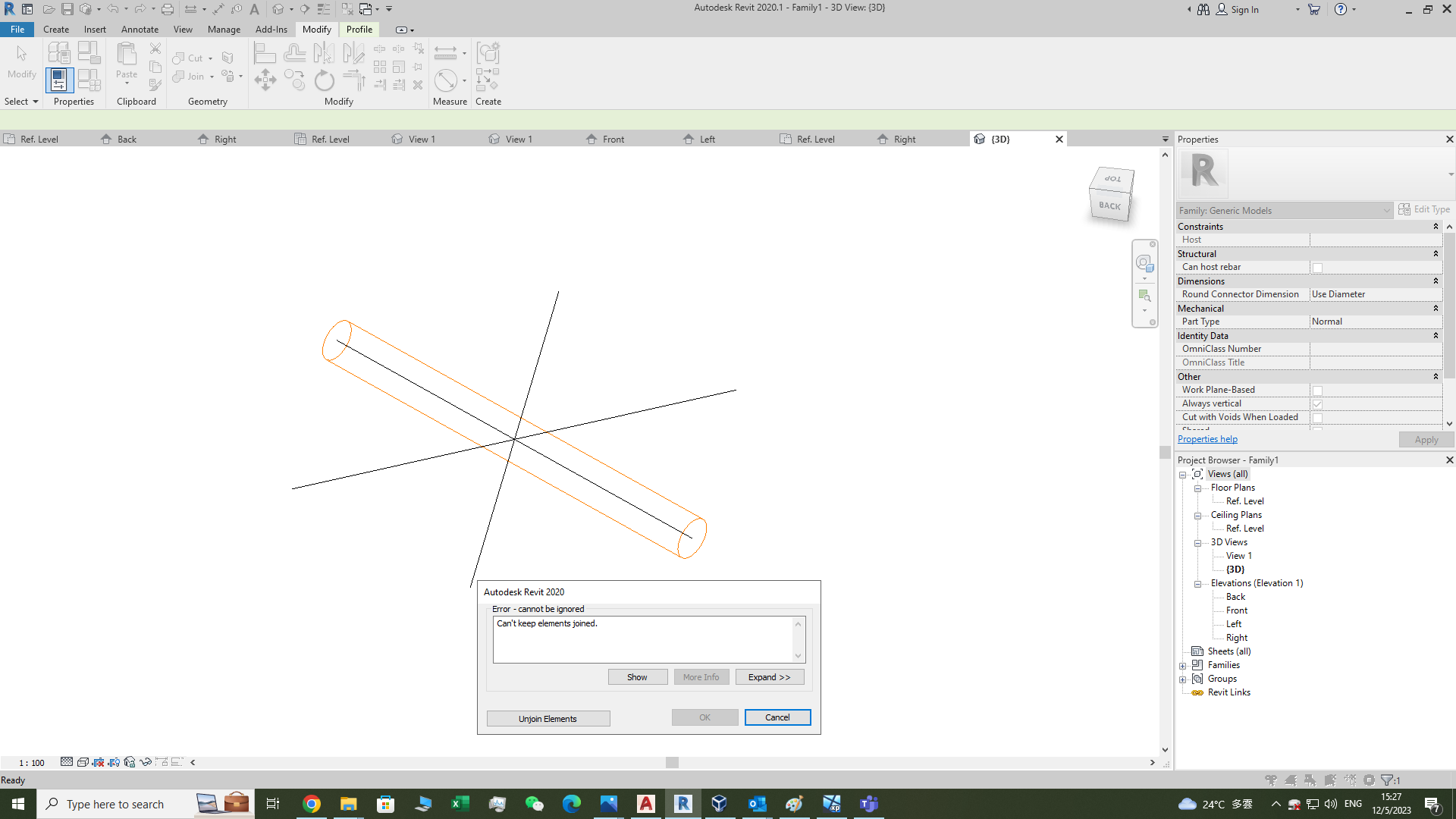 Solved: Can not cut this Sweep void - Autodesk Community