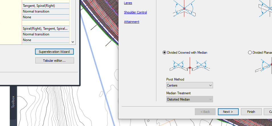 Solved: LaneSuperelevationAOR Parameters - Autodesk Community