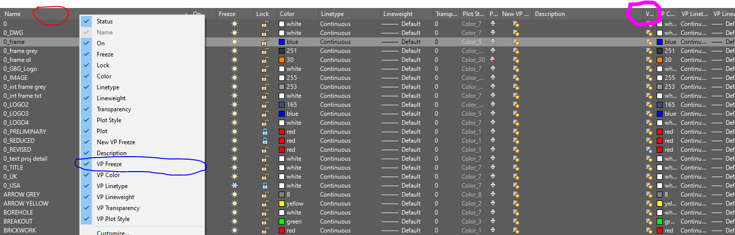 Solved: Freezing Layer? - Autodesk Community