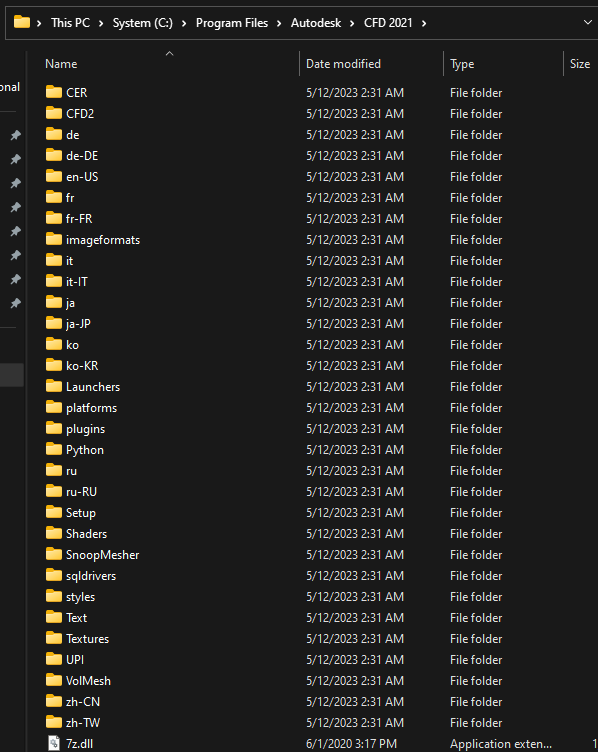 CFD 2021 API language reference not available. - Autodesk Community