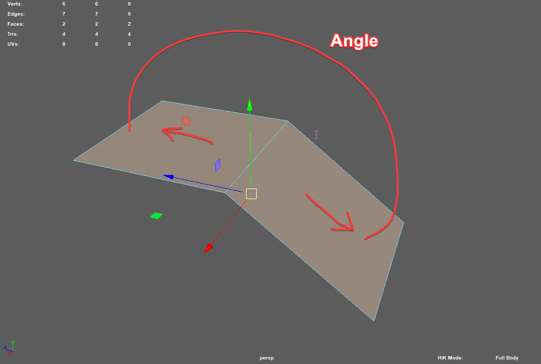 Solved: (MEL) How Does one get the Angle between 2 adjacent Faces? - Autodesk Community