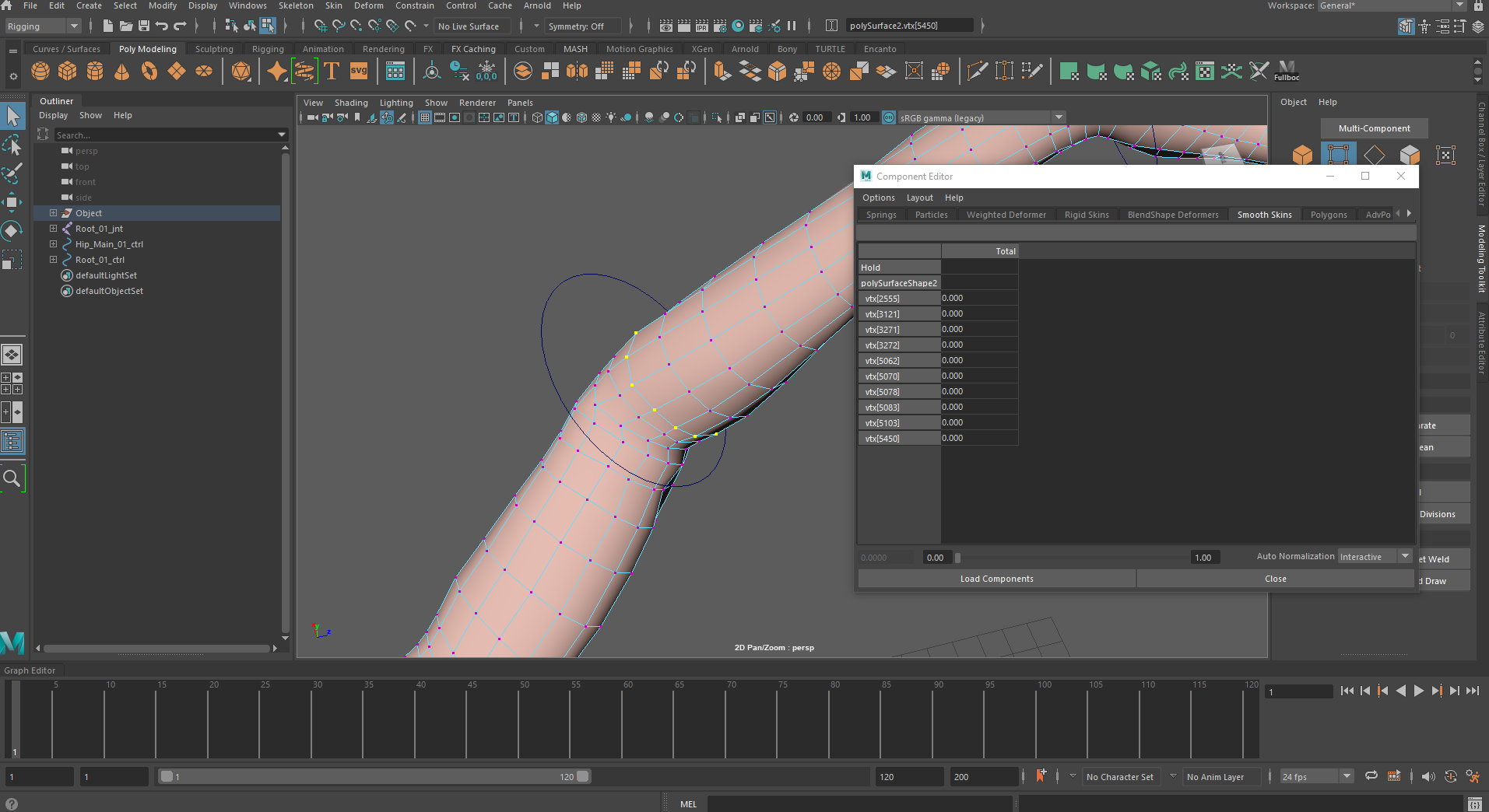 Component Editor don't have any table from my rig - Autodesk Community