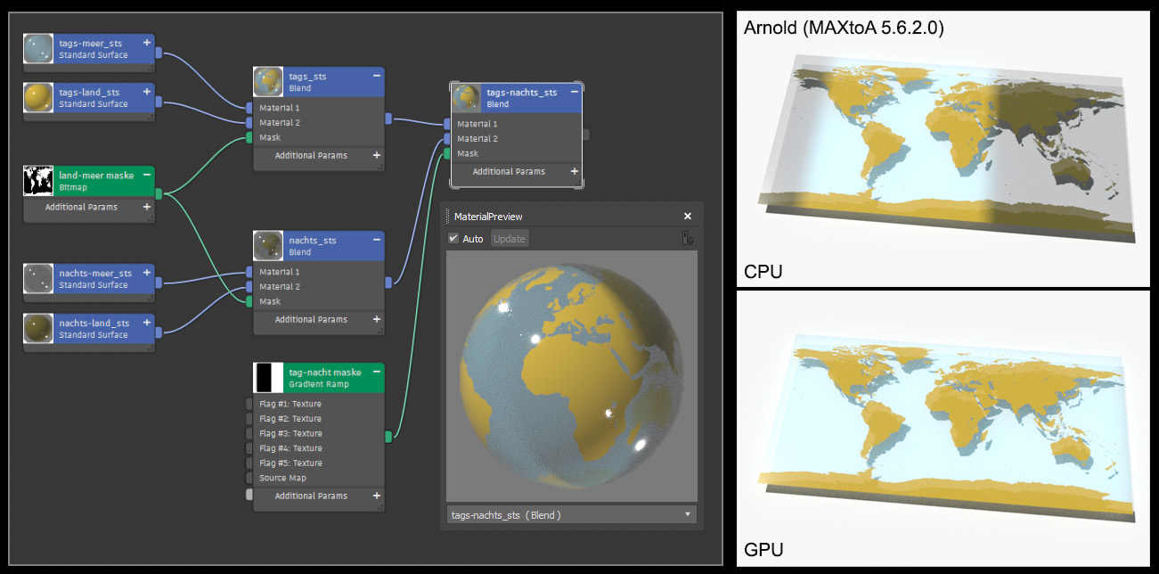 Solved: Is "Blend Material" with a bitmap as a mask broke? - Autodesk Community