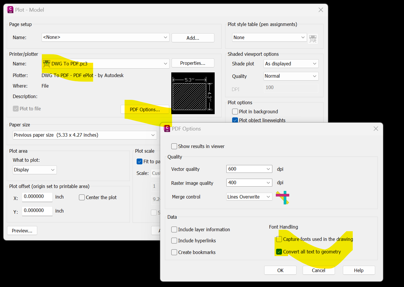 Solved: PDFSHX lost in publish - Autodesk Community
