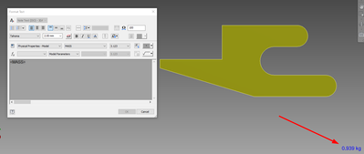 Solved: Display iLogic mass on form - Autodesk Community