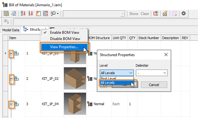 Solved: Normal vs Phantom BOM - Autodesk Community