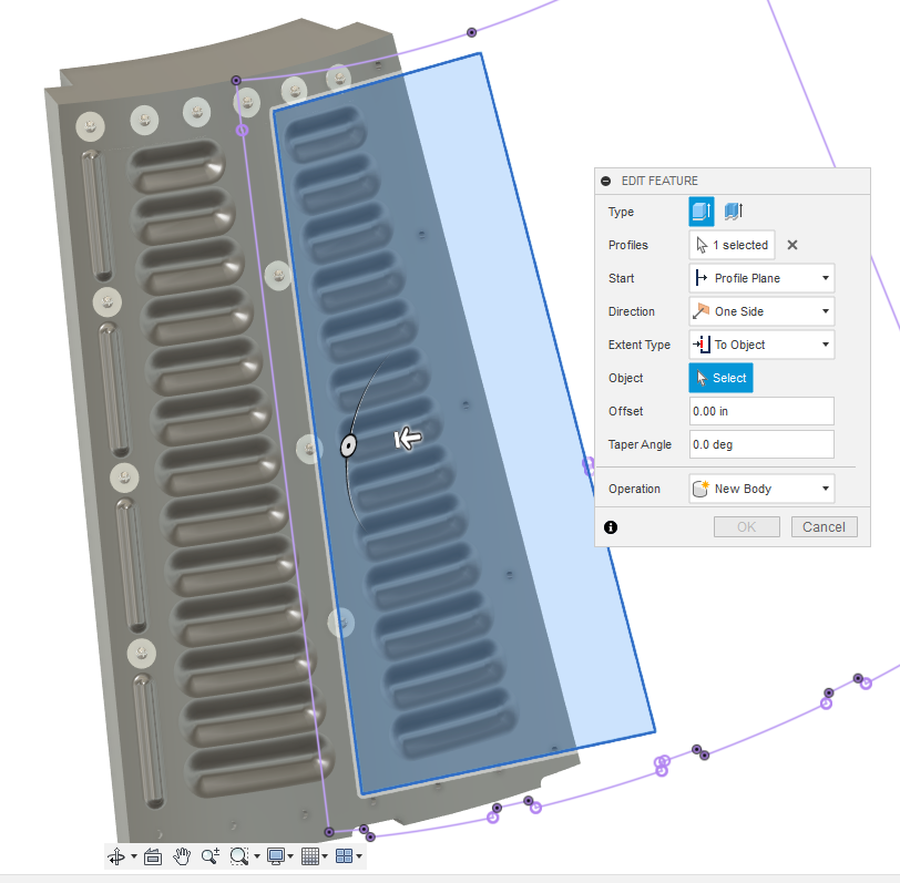Extrude to COMPONENT ?? - Autodesk Community