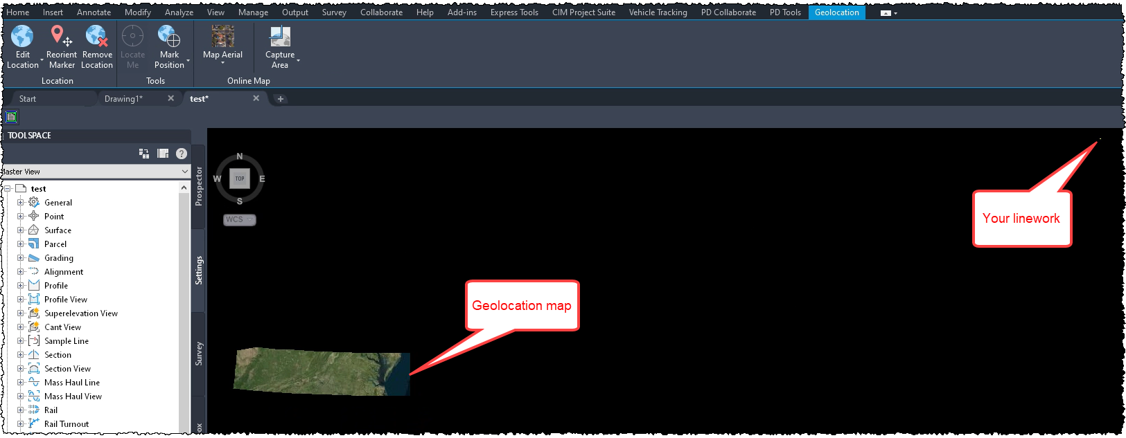 Solved: maps don't show in civil3d - Autodesk Community