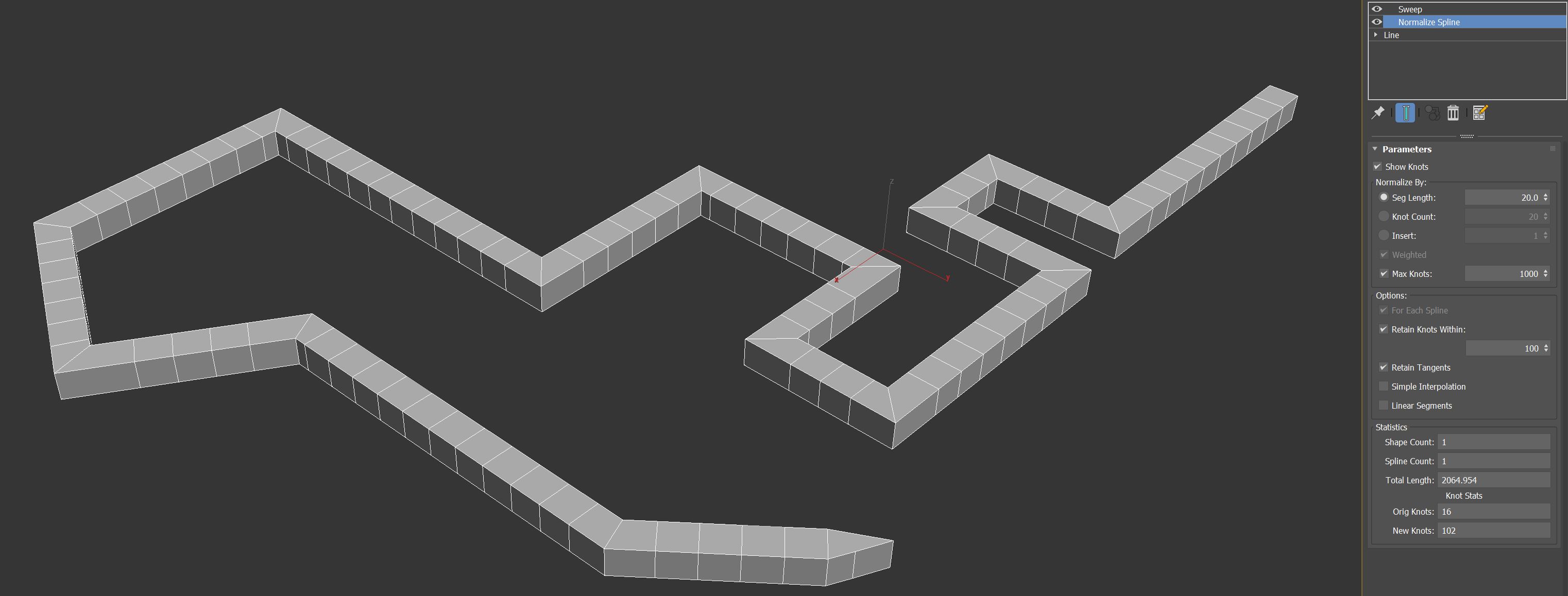 Normalize spline retain corners by angle new method to solve the overlapping vertices issue ...
