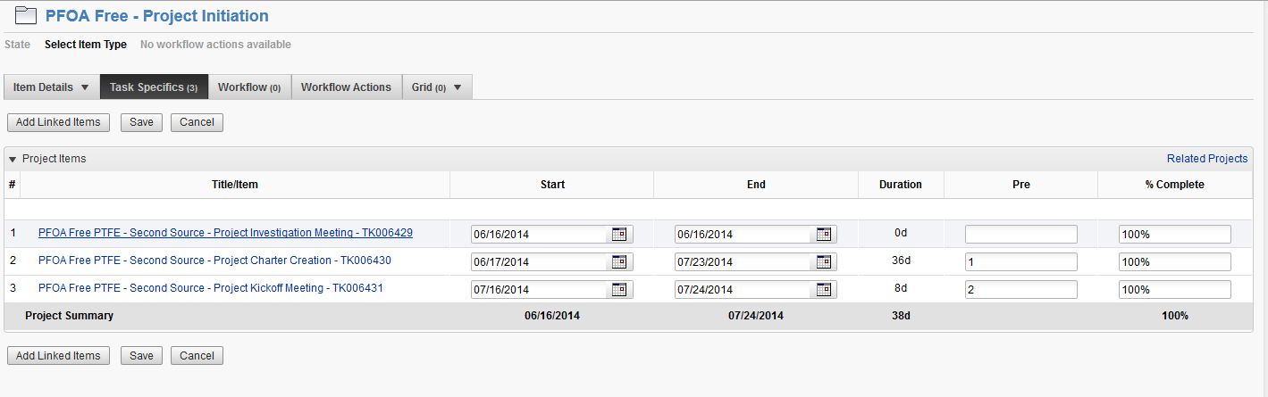 Visiable Item Status in PM tab edit - Autodesk Community