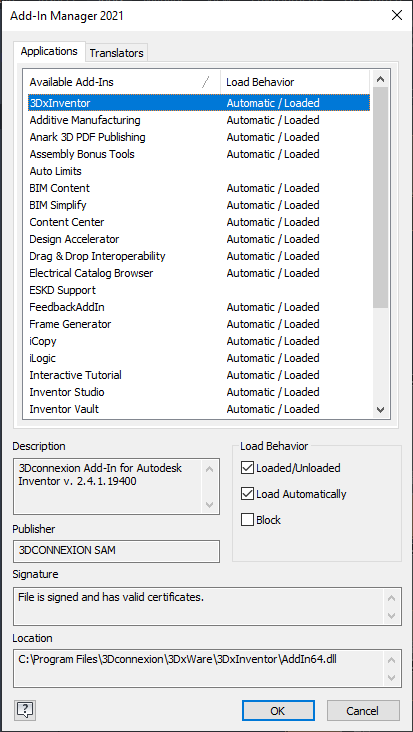 Solved: Inventor freeze related to searching parameters - Autodesk Community