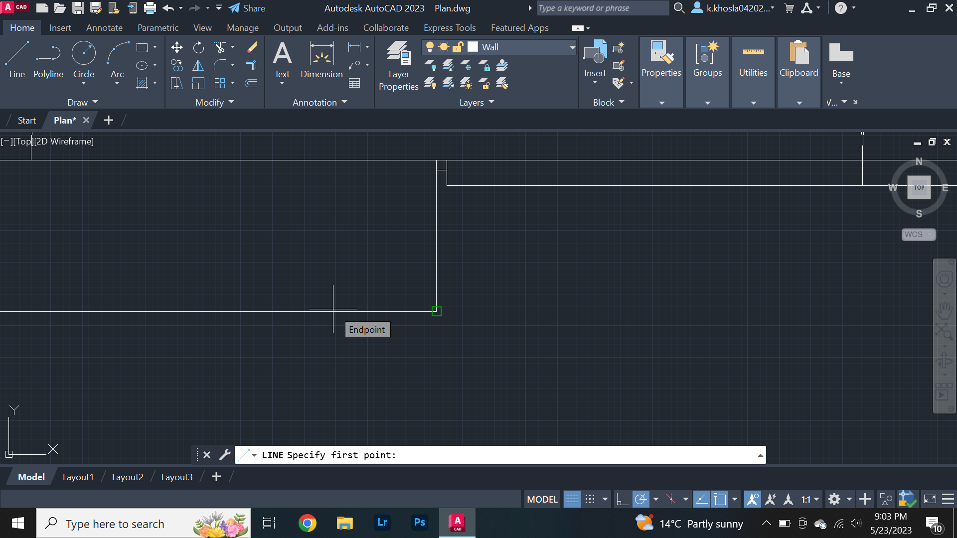 Solved: unable to draw line AUTOCAD - Autodesk Community