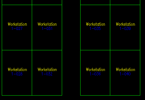 [LISP] Create a table with 3 colums Space type, Space number and Area ...