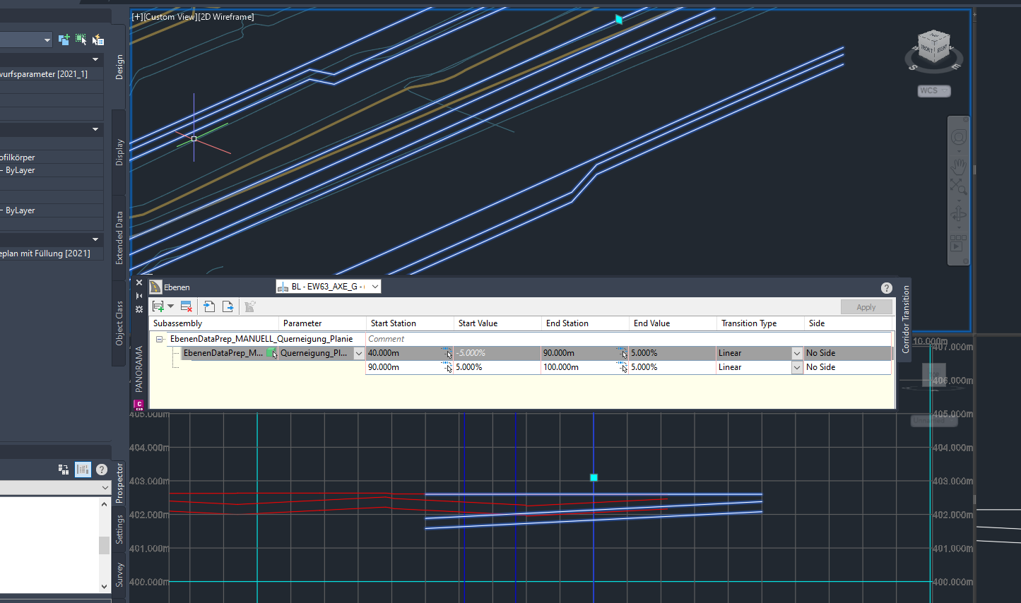 Solved: Corridor Transition Cross Slope - Autodesk Community