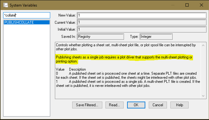 PUBLISH TO "PLOTTER NAMED IN PAGE SETUP" WITH MULTI SHEET - Autodesk Community