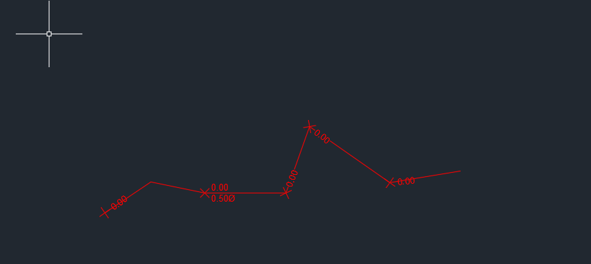 create description key or point label style to make cogo points rotate ...