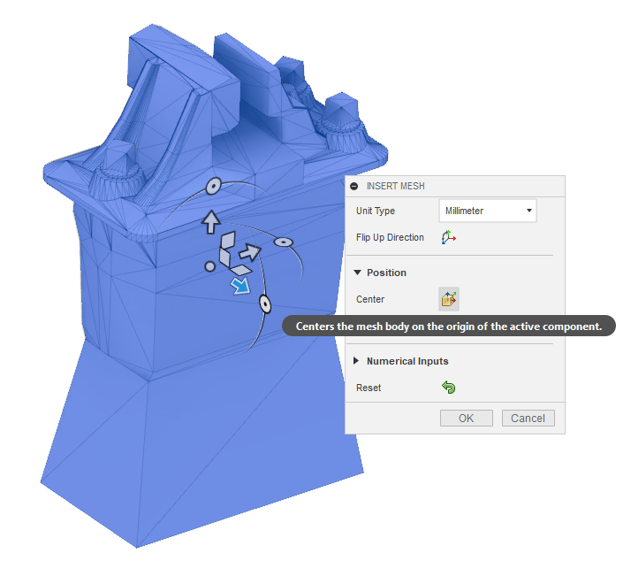 Creating a body from a mesh - Autodesk Community