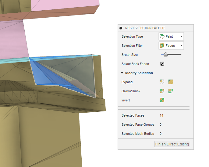 Creating a body from a mesh - Autodesk Community