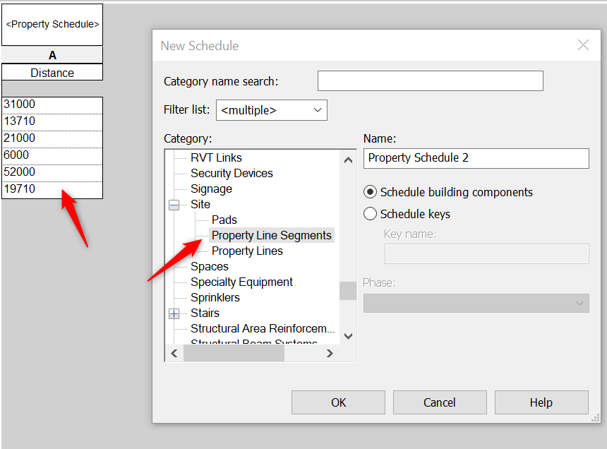 Solved: Schedule property line perimeter - Autodesk Community