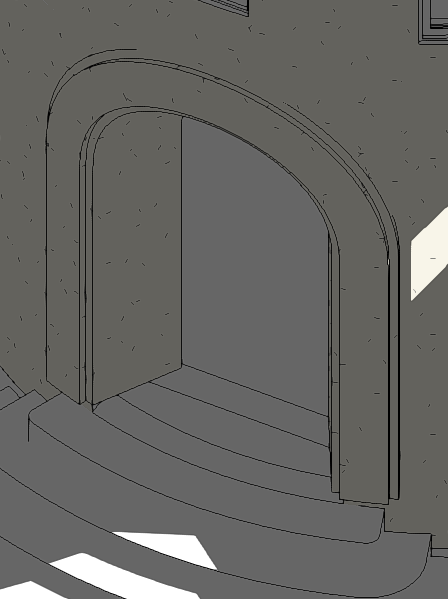 Solved: Creating an arched opening in a curved wall - Autodesk Community