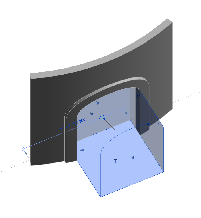 Solved: Creating an arched opening in a curved wall - Autodesk Community