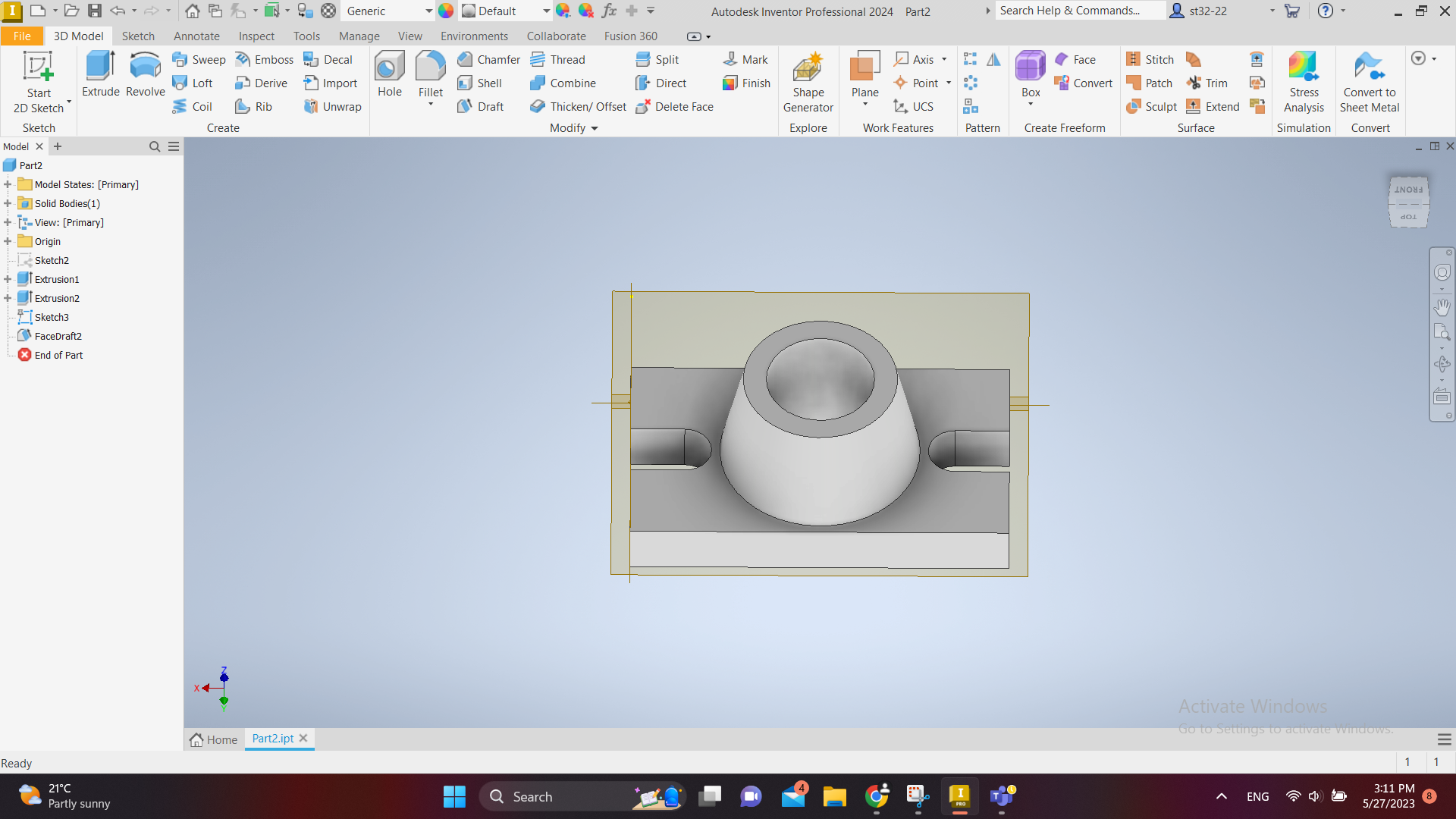 Solved: Help with modeling techniques. - Autodesk Community