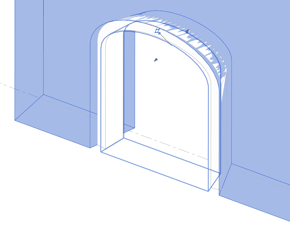 Solved: Creating an arched opening in a curved wall - Autodesk Community