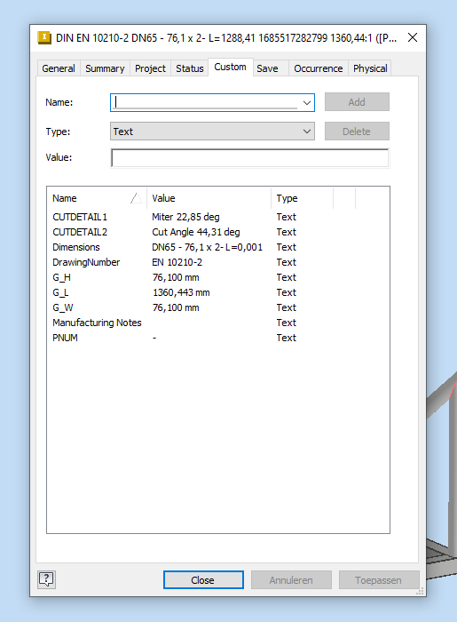 FG wrong length in the bom list (2023) - Autodesk Community