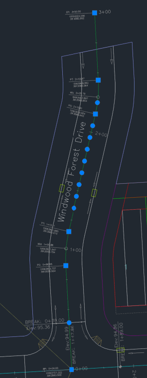 Solved: Feature line created from profile not following profile ...