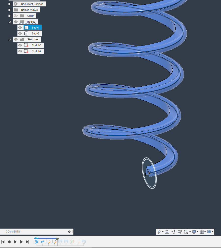 Solved: Creating a spiral tube... - Autodesk Community