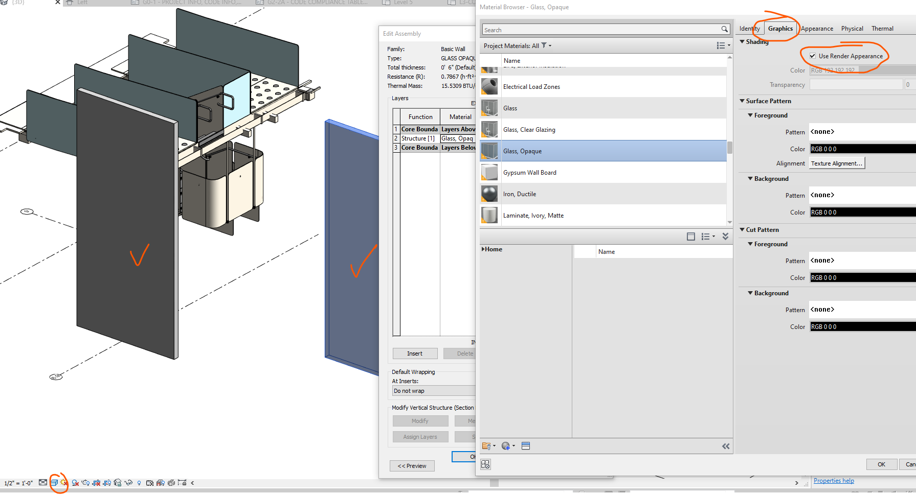 Solved: How can I get a transparency option for for glass? - Autodesk Community