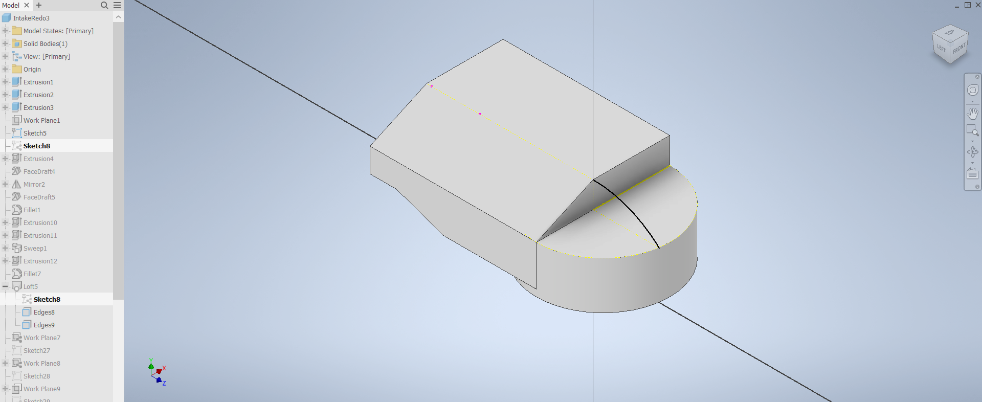 Solved: Loft operation won't allow me to shell a part - Autodesk Community