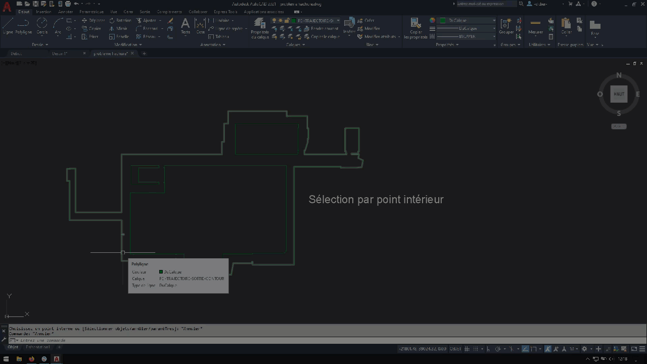 Résolu : AutoCAD : Problème Hachure - Autodesk Community