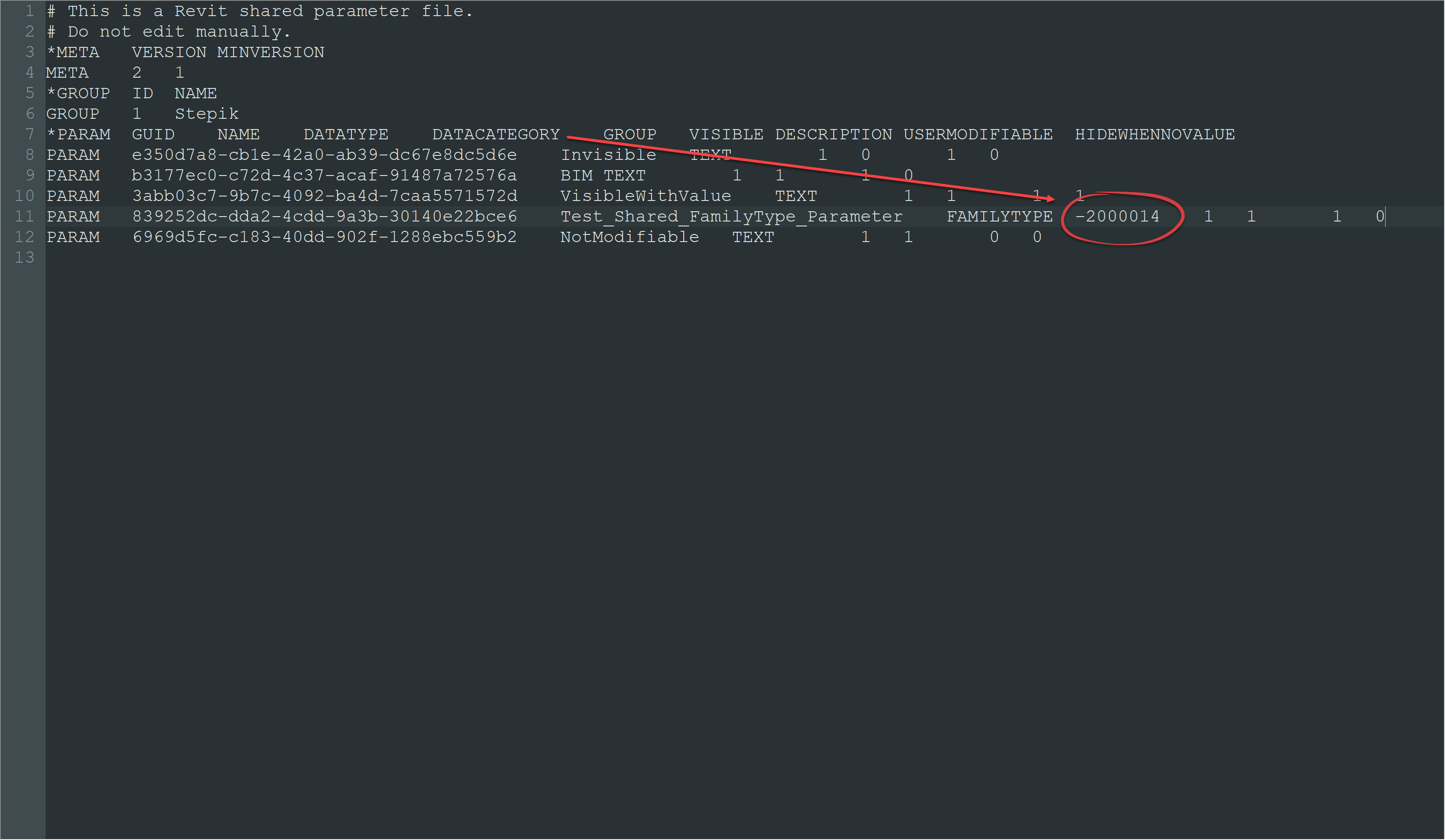 Solved: Create a Family Type Shared Parameter - Autodesk Community