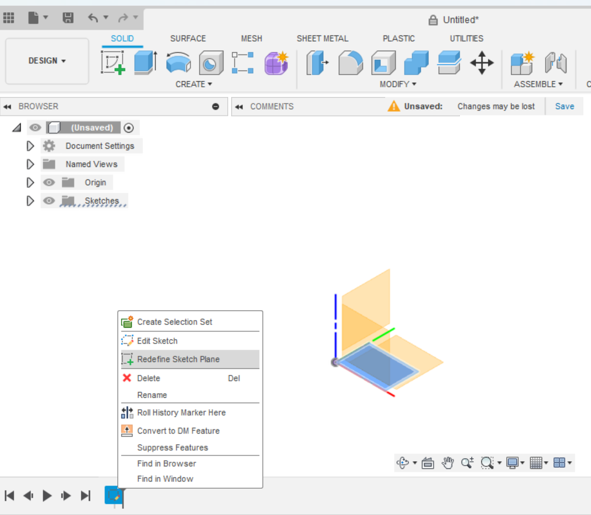 Solved: How to move a sketch from a top view to a left view? - Autodesk Community