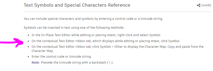 CUBED symbol in Attribute in Block - Autodesk Community