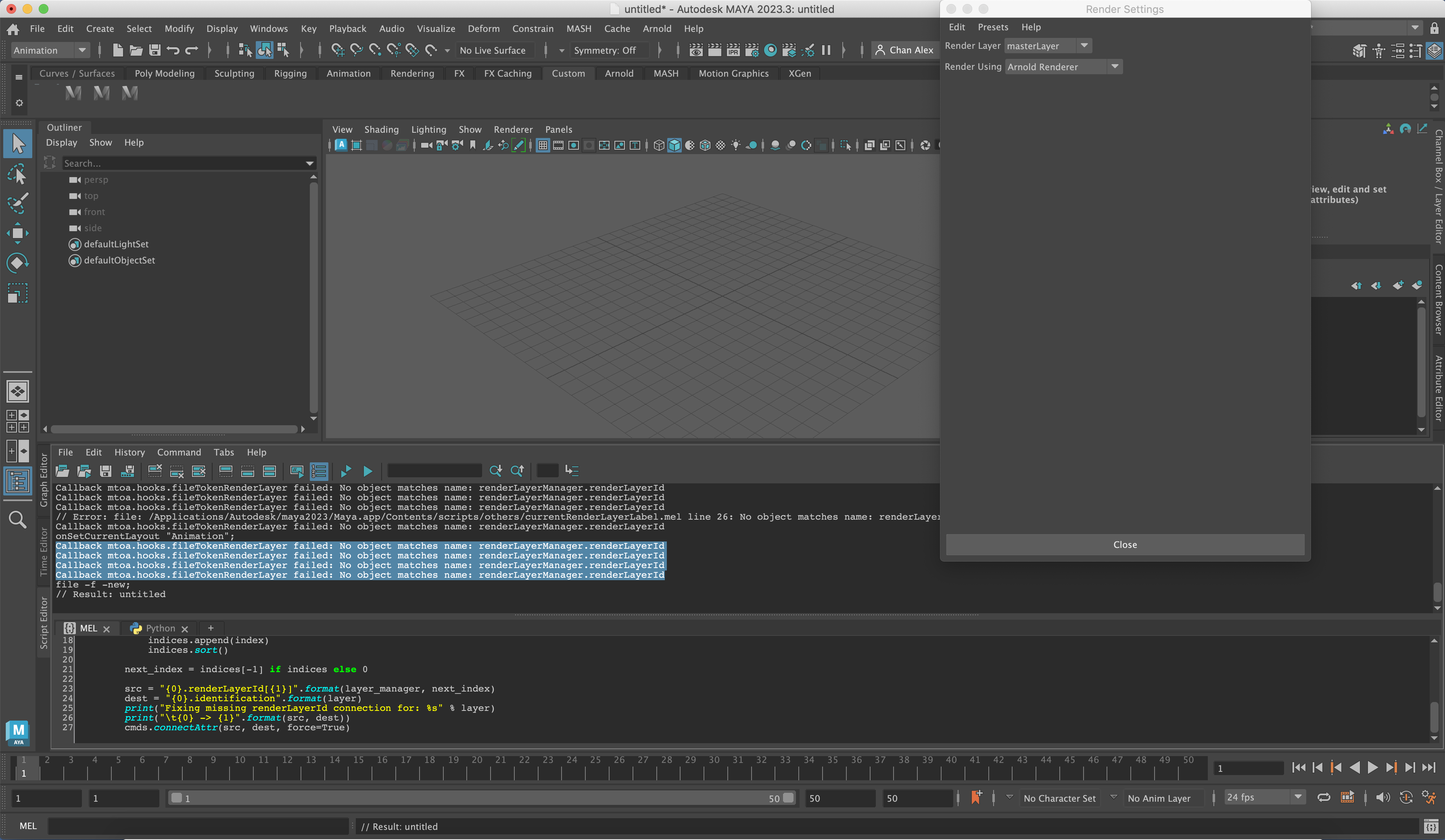 Render setting totally empty? - Autodesk Community