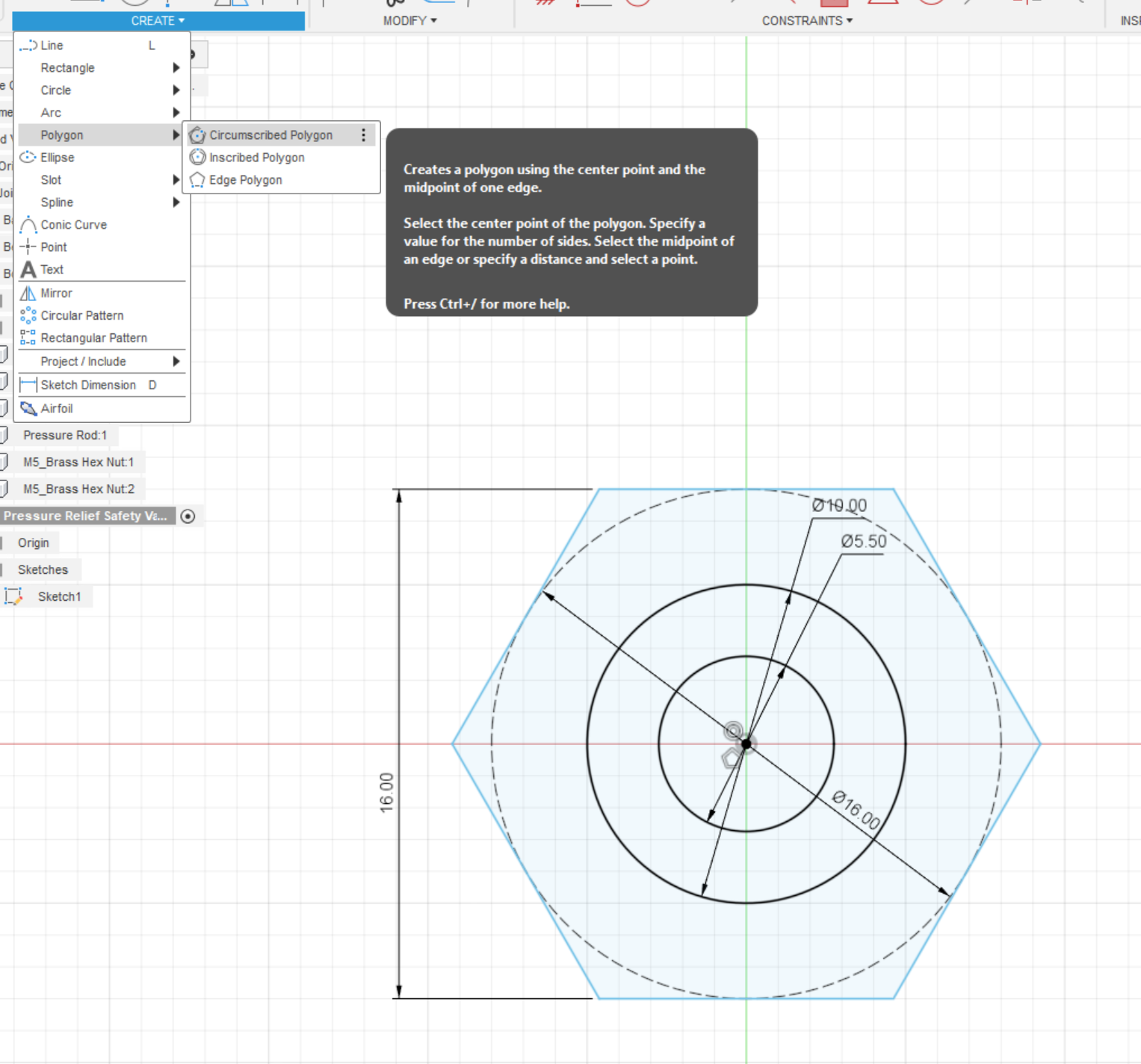 Solved: Constraints of a Circumscribed Polygon - Autodesk Community