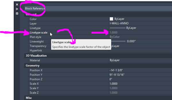 Solved: Changing linetype scales - Autodesk Community