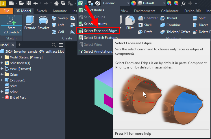 Decal won't let me select specific surfaces. Seems random which surfaces I can choose - Autodesk ...