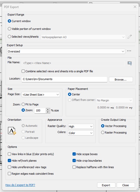 Solved: Sheet to pdf - Extra white border - Autodesk Community