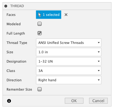 Solved: How to make C-mount thread ? - Autodesk Community