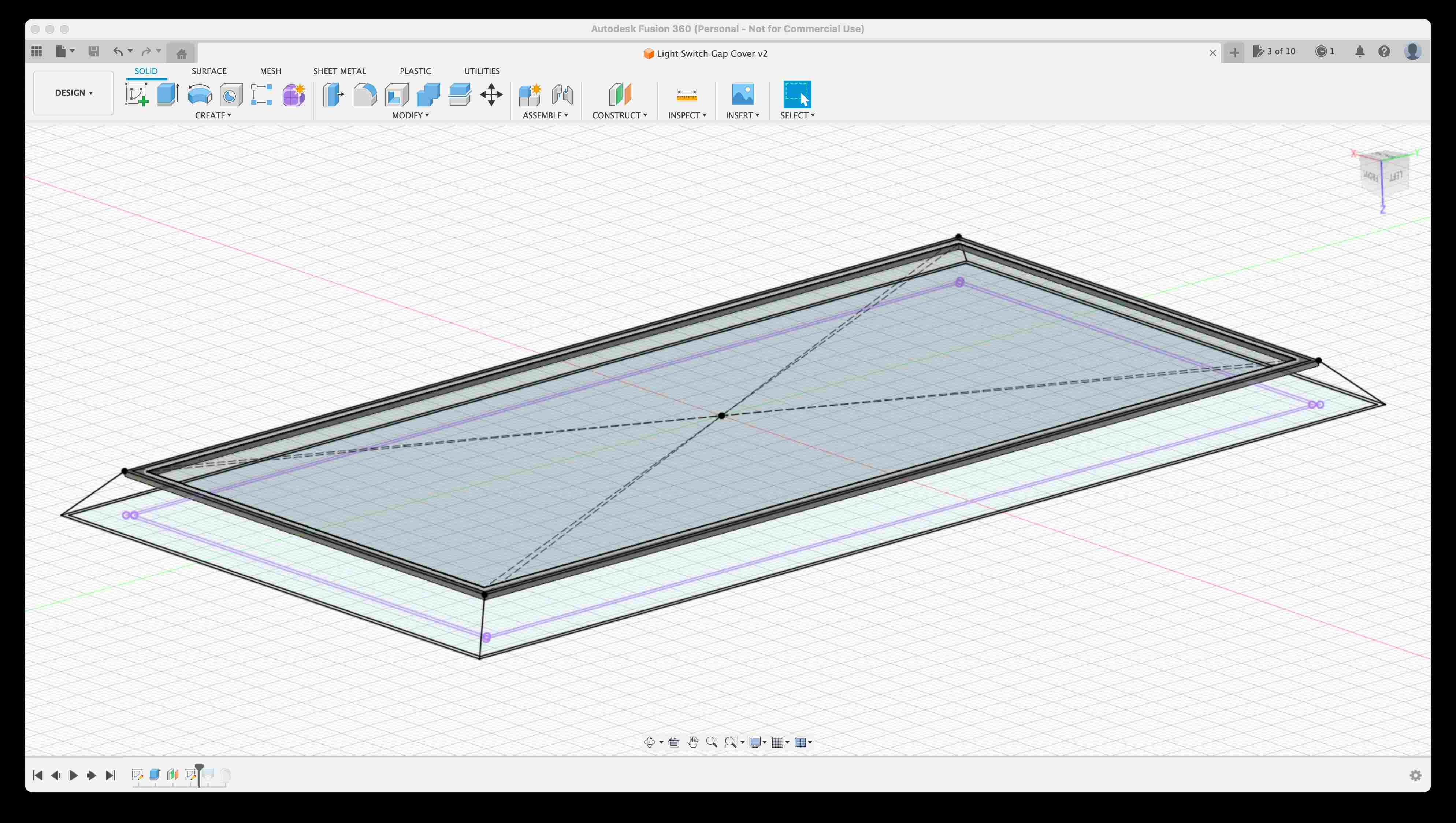Solved: Loft function of a frame, but lofts the full surface, not only ...