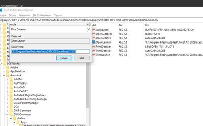Çözüldü: Autodesk 2024 dwg launcher açma sorunu - Autodesk Community