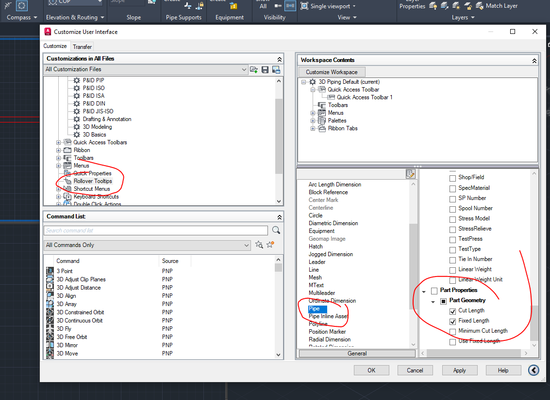 Show Pipe length when hovering over - Autodesk Community