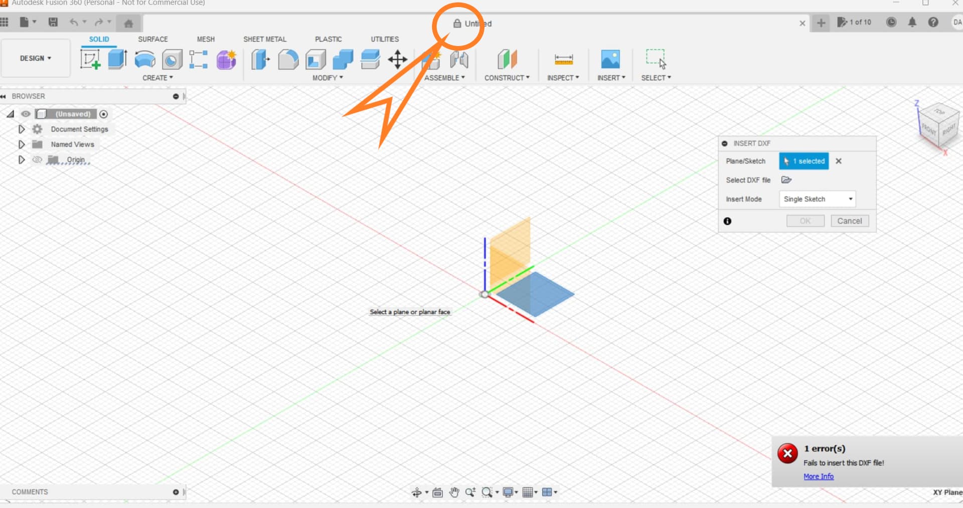 Solved: "Error: Fails to insert this DXF file!" Help - Autodesk Community