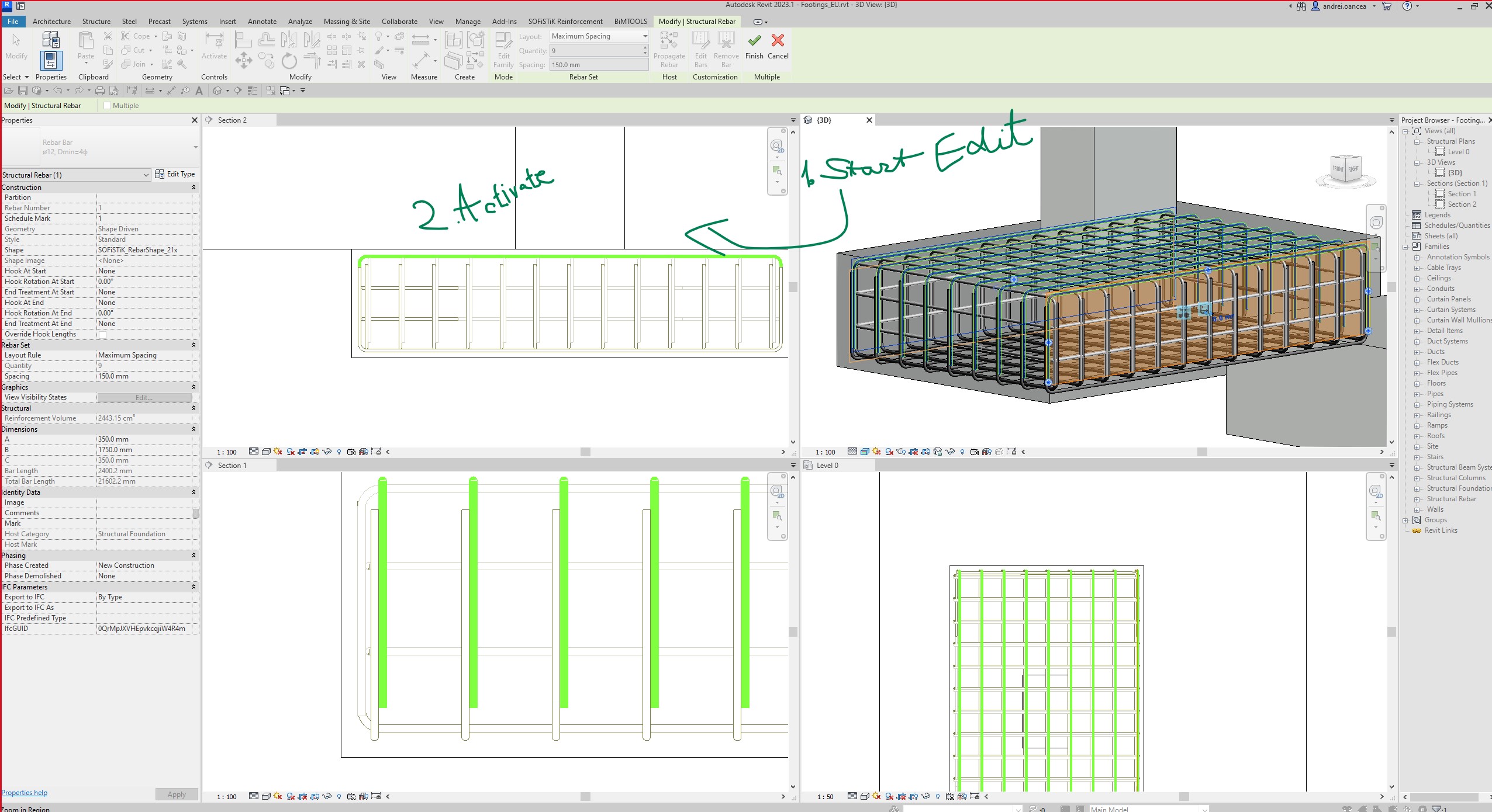 Edit Rebar Constraints Mode - Autodesk Community