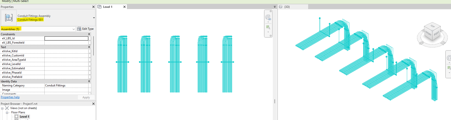 Make repeated prefab assemblies with system families - Autodesk Community