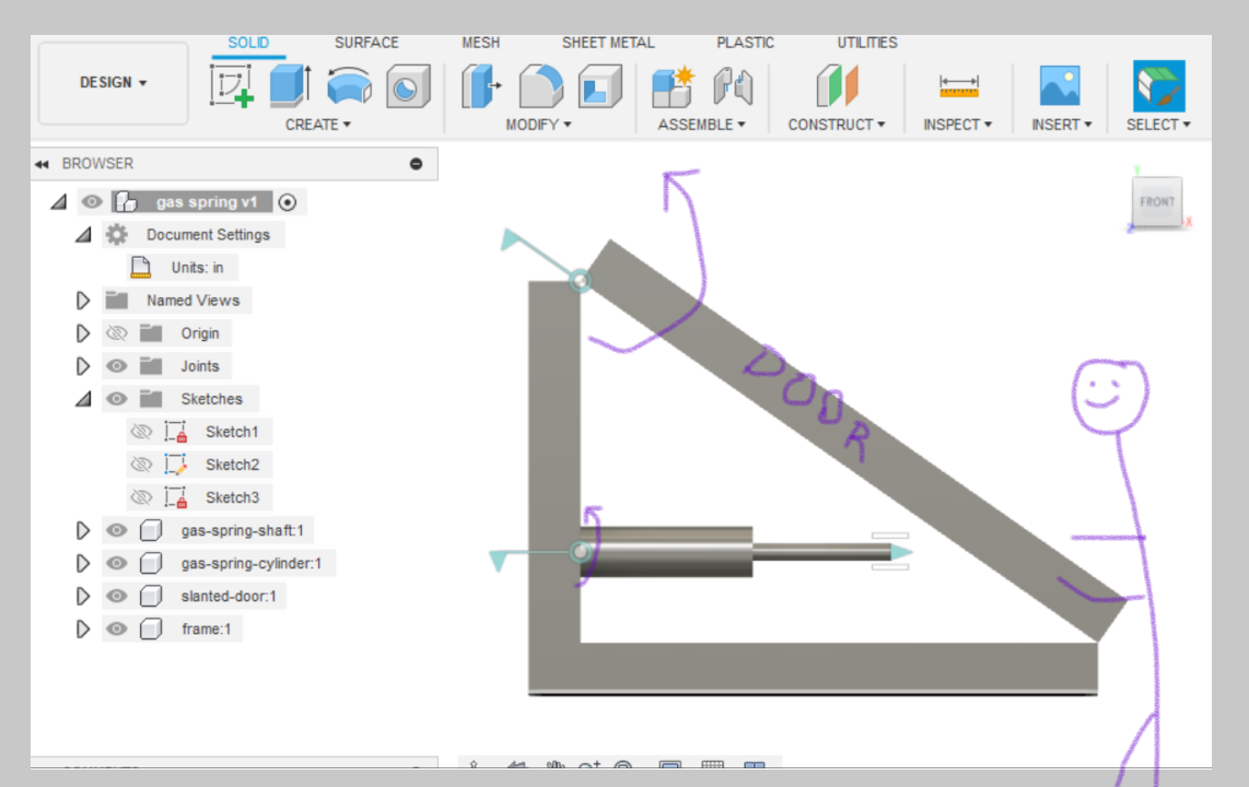 How can I use parametric design to search for a good position for a gas ...