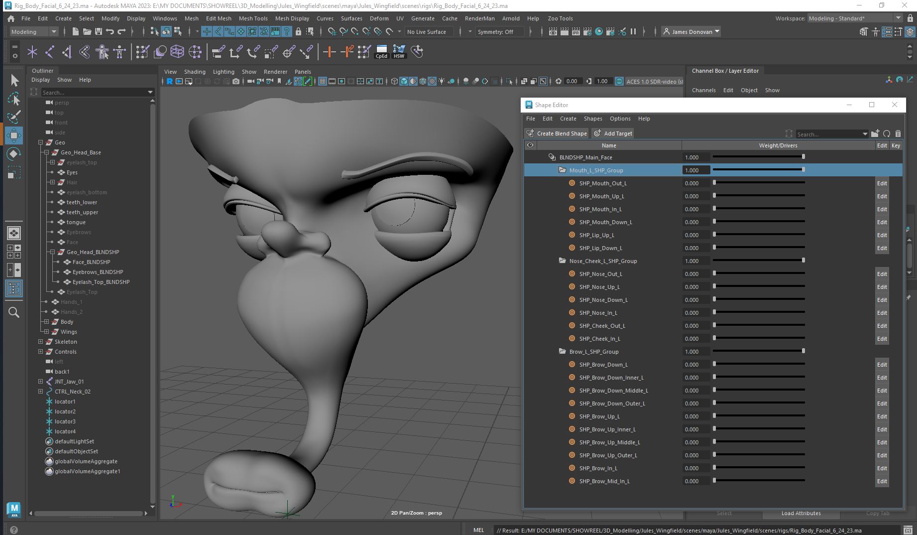 blend shape groups won't close - Autodesk Community